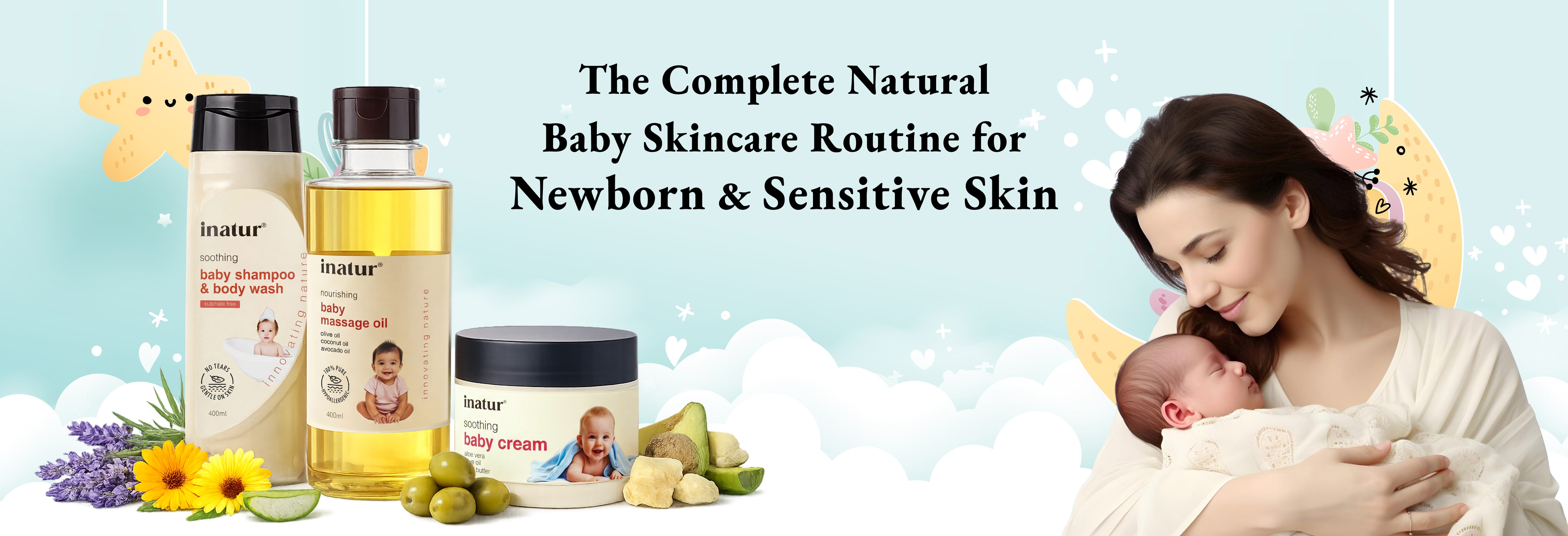 The Best Natural Baby Skincare Routine for Newborns & Sensitive Skin ...