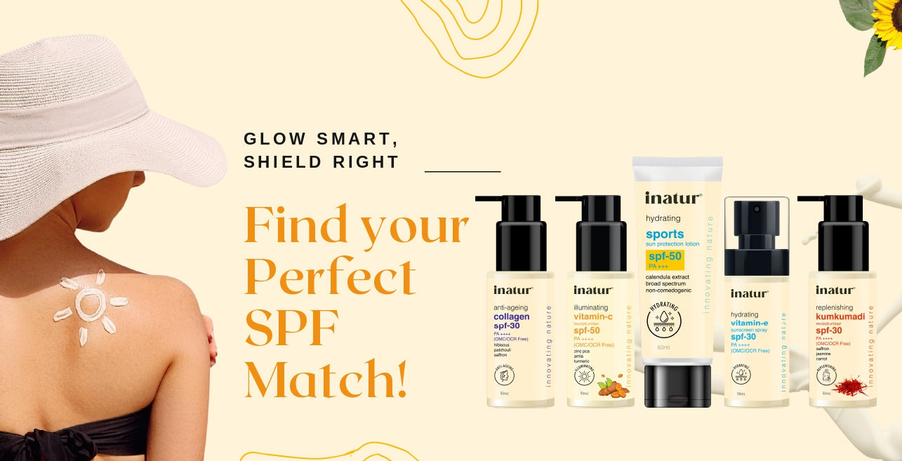 How to choose the right SPF sunscreen for your skin type? – Inatur